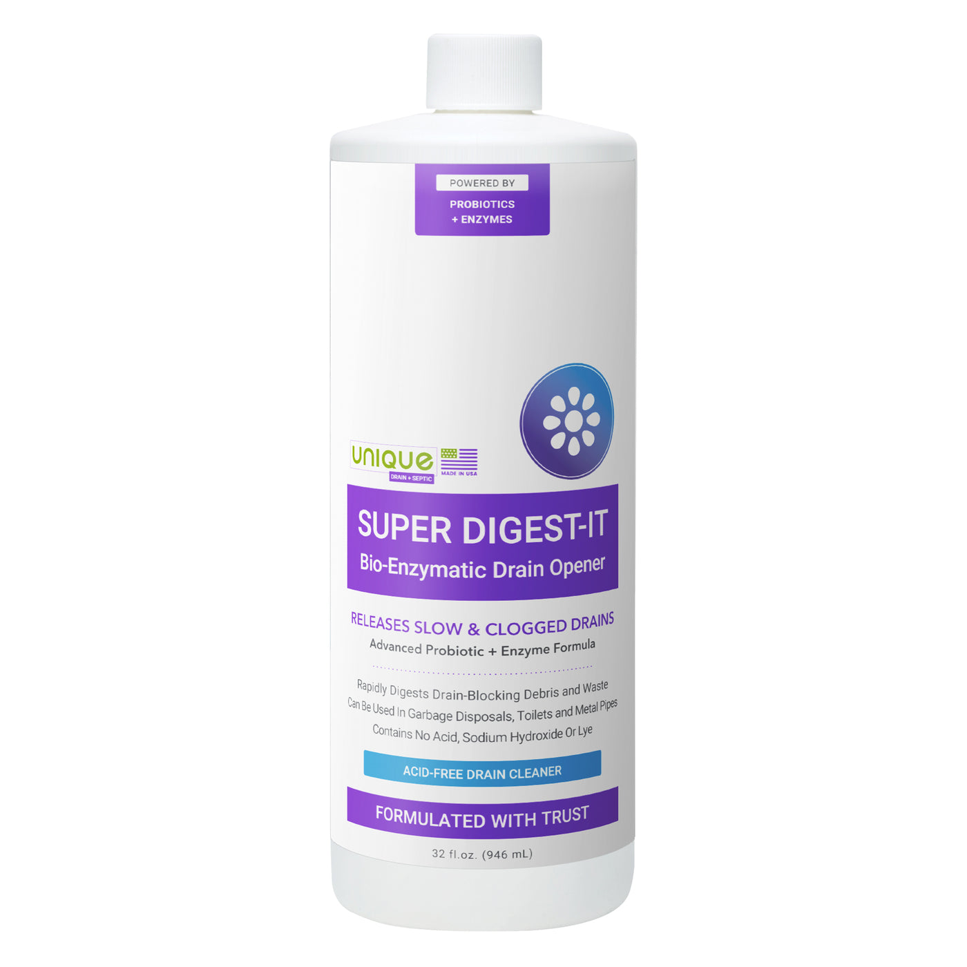 Safe drain cleaners and toilet bowl cleaners from Unique Drain and ...
